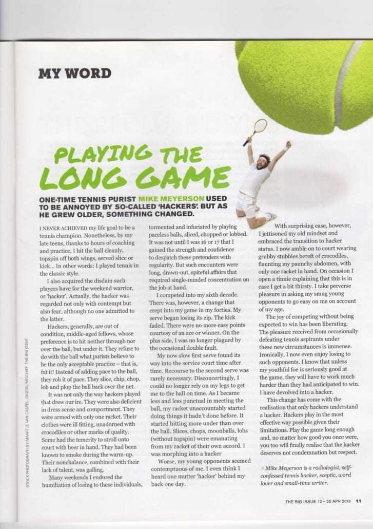 Tennis stories – Highgate Tennis